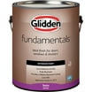 Glidden Fundamentals Exterior Paint Cedar Chest / Brown, Flat, 1 Gallon ...