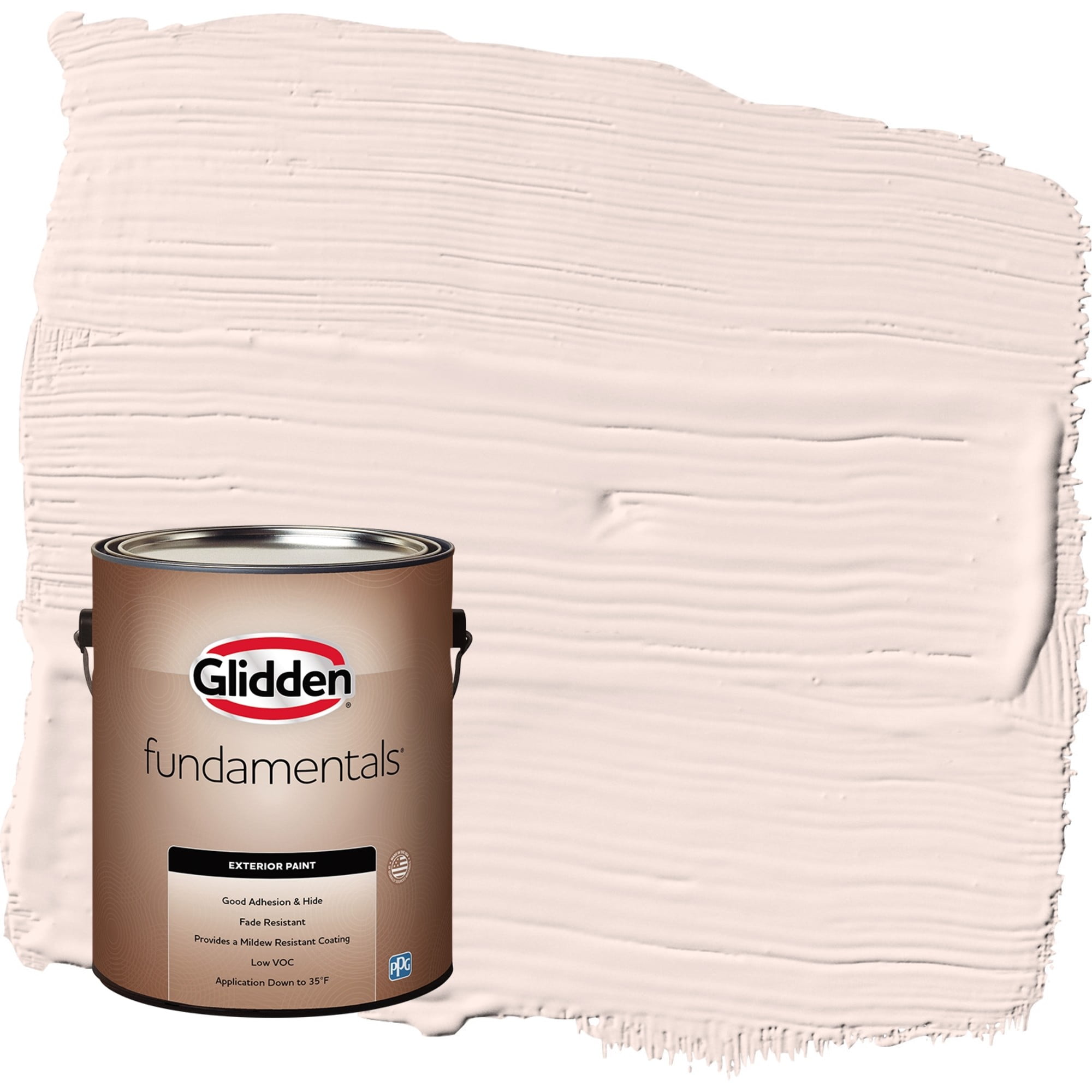 Glidden Fundamentals Brandy Alexander / Red Satin Exterior Paint, 1 ...