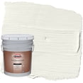 Glidden Fundamentals Exterior Paint Gypsum / Off-White, Flat, 5 Gallons ...