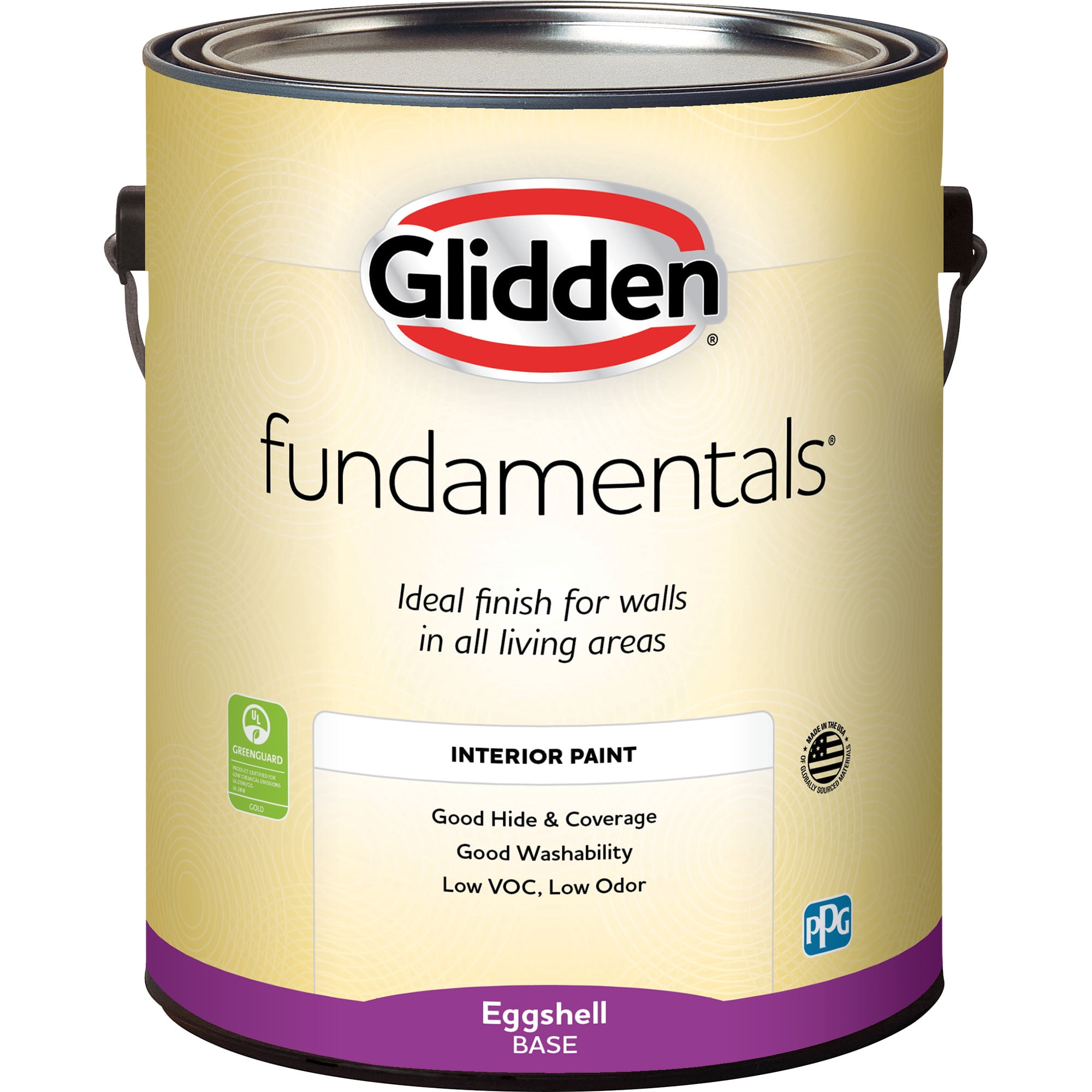 Glidden Fundamentals Interior Paint Annapolis Blue, Eggshell, 1 Gallon ...