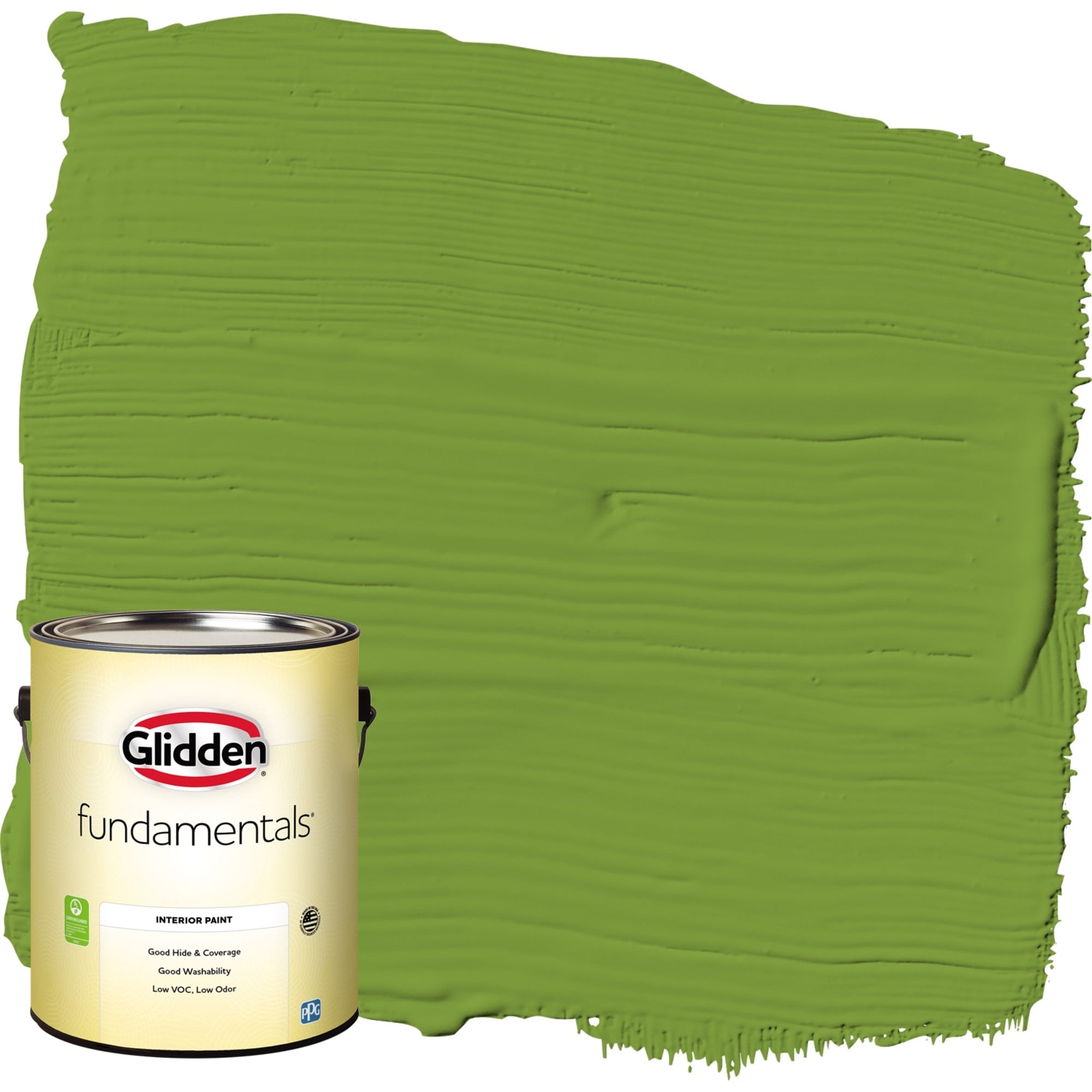 Glidden Fundamentals Interior Paint Antique Moss / Green, Eggshell, 1 ...