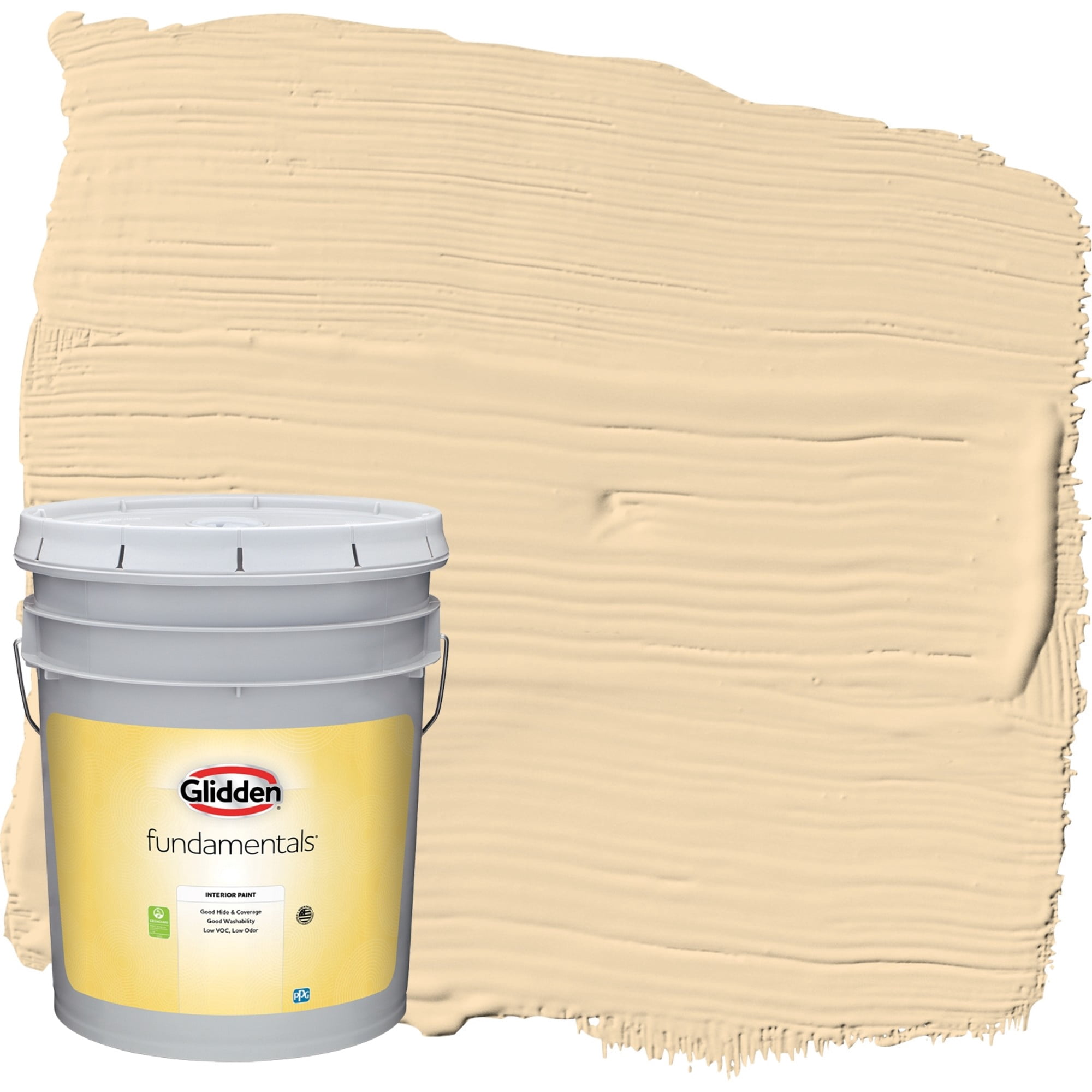 Glidden Fundamentals Interior Paint Chai Tea Latte / Yellow, Eggshell ...