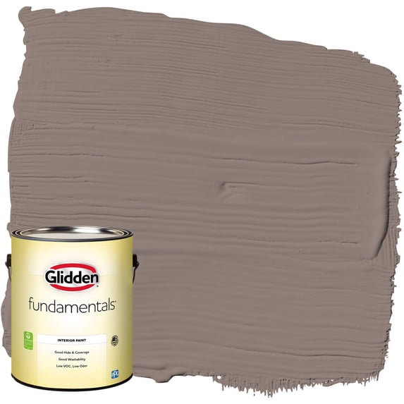 Glidden Fundamentals Interior Paint Cinnamon Toast / Brown, Flat, 1 ...