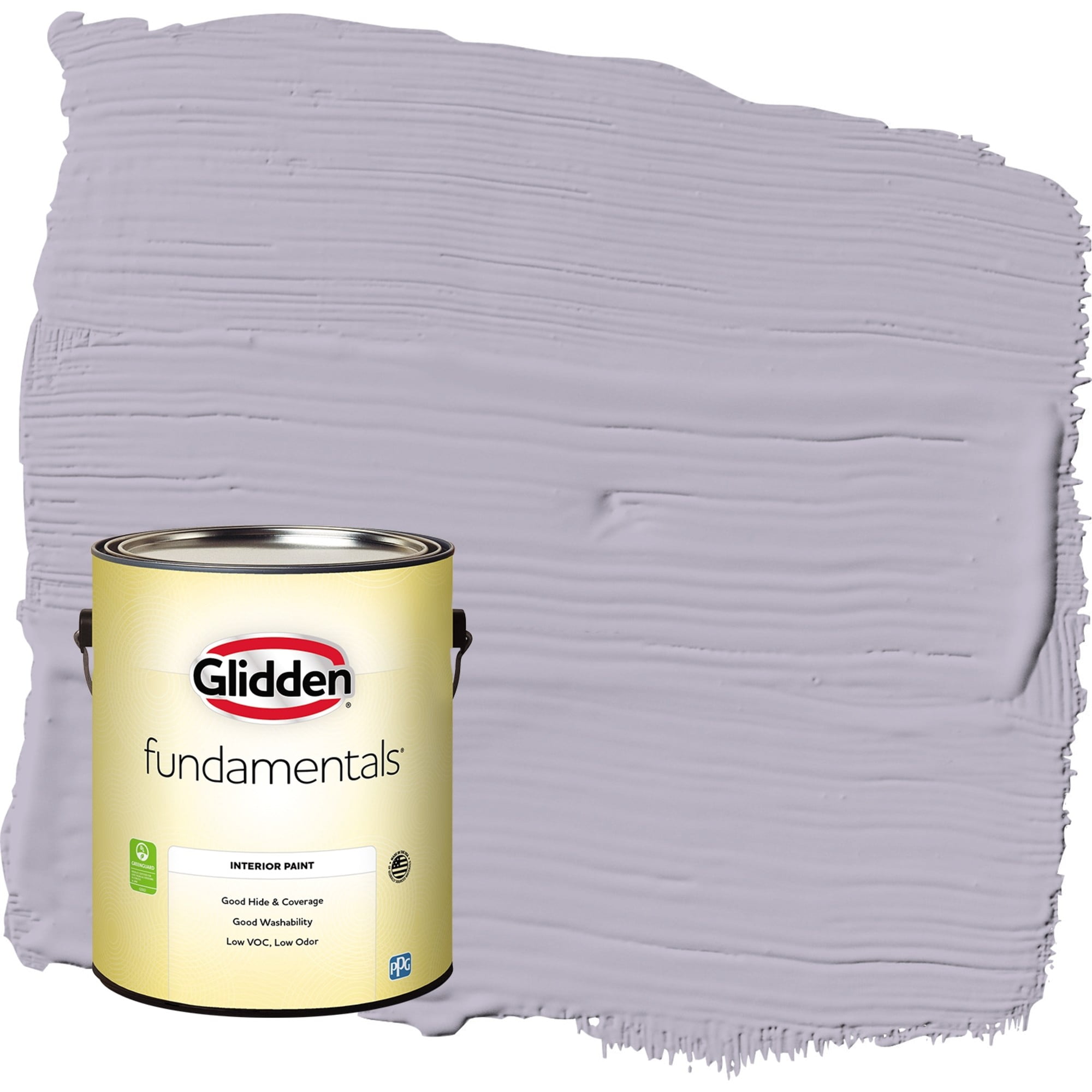 Glidden Fundamentals Cloudberry / Purple, Eggshell Interior Paint, 1 ...