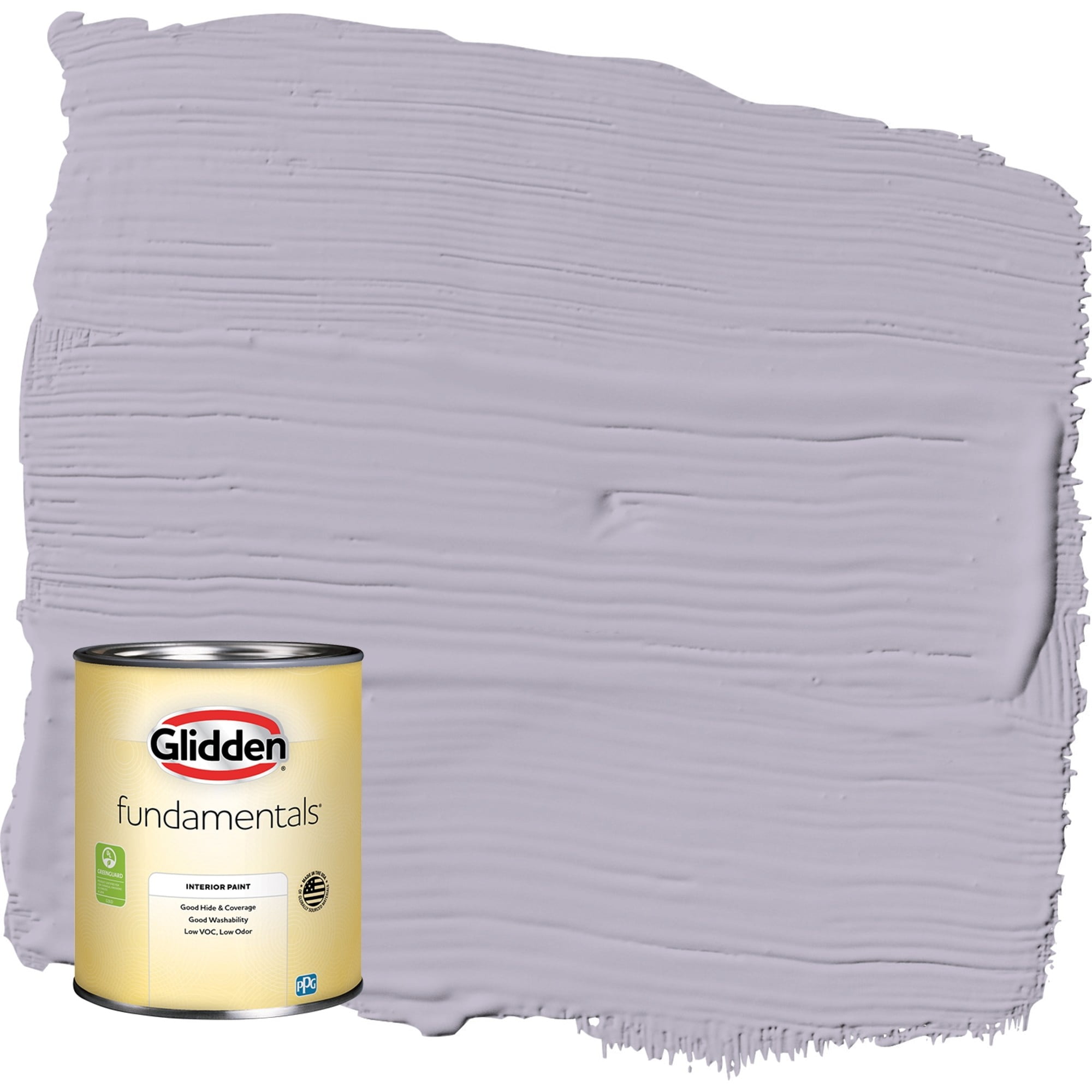 Glidden Fundamentals Cloudberry / Purple Flat Interior Paint, 1 Quart ...
