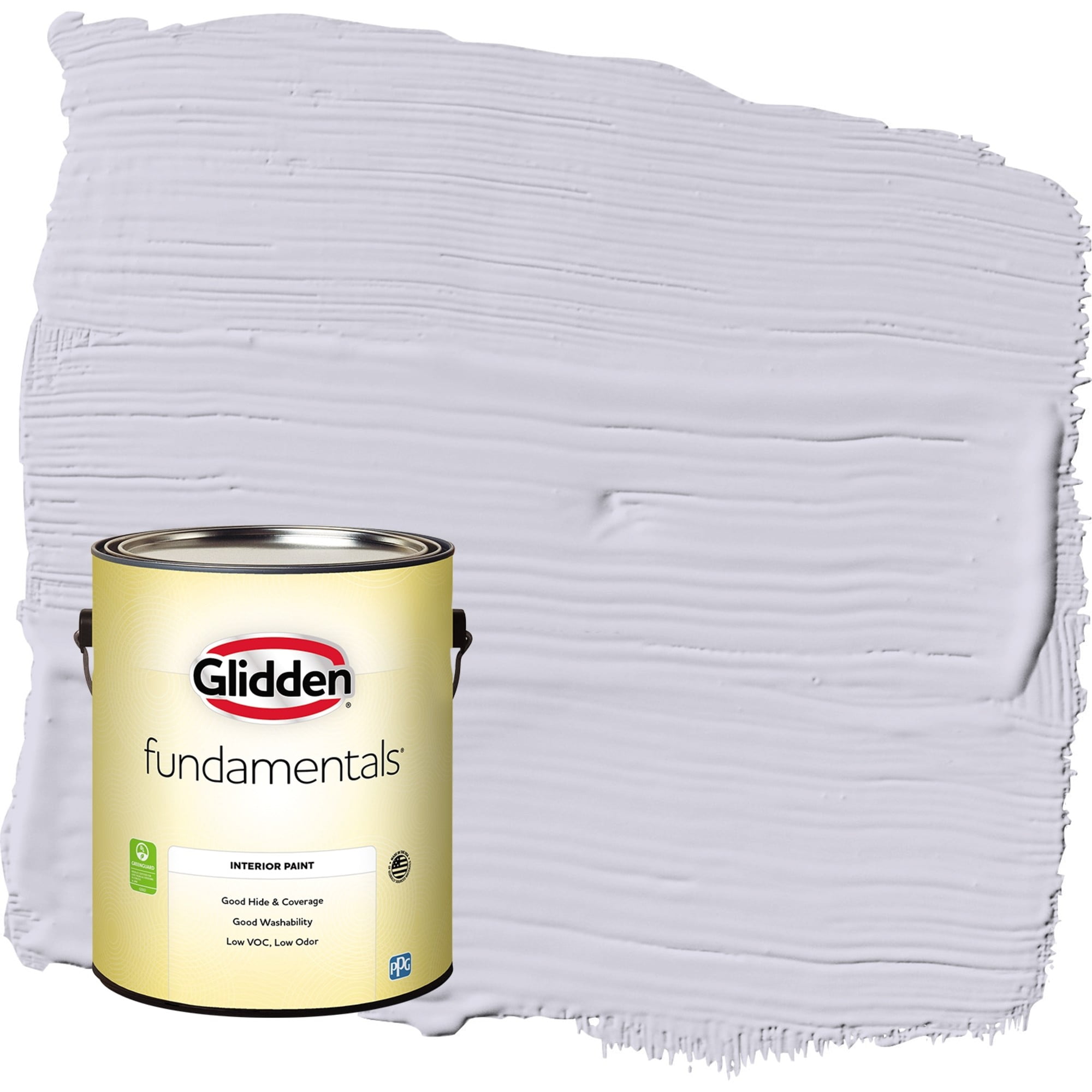 Glidden Fundamentals Frosted Lilac / Purple, Eggshell Interior Paint, 1 ...