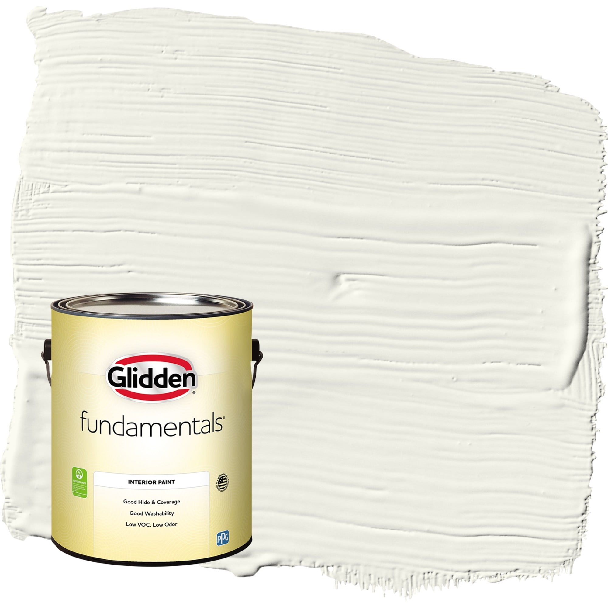 Glidden Fundamentals Gypsum / Off-White Eggshell Interior Paint, 1 ...