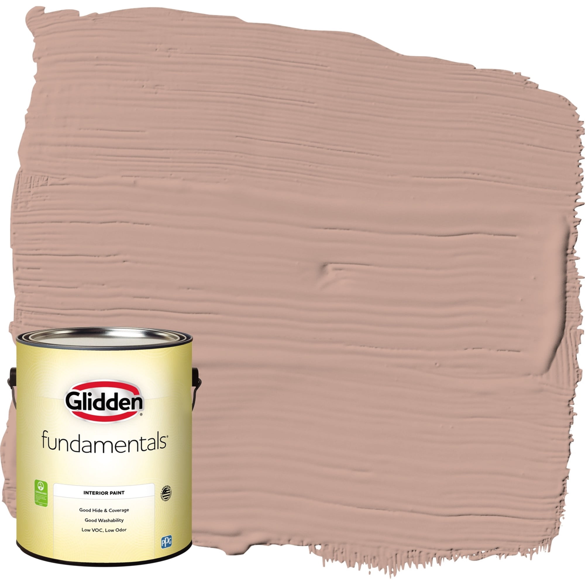 Glidden Fundamentals Interior Paint Just Rosey / Orange, Flat, 1 Gallon ...