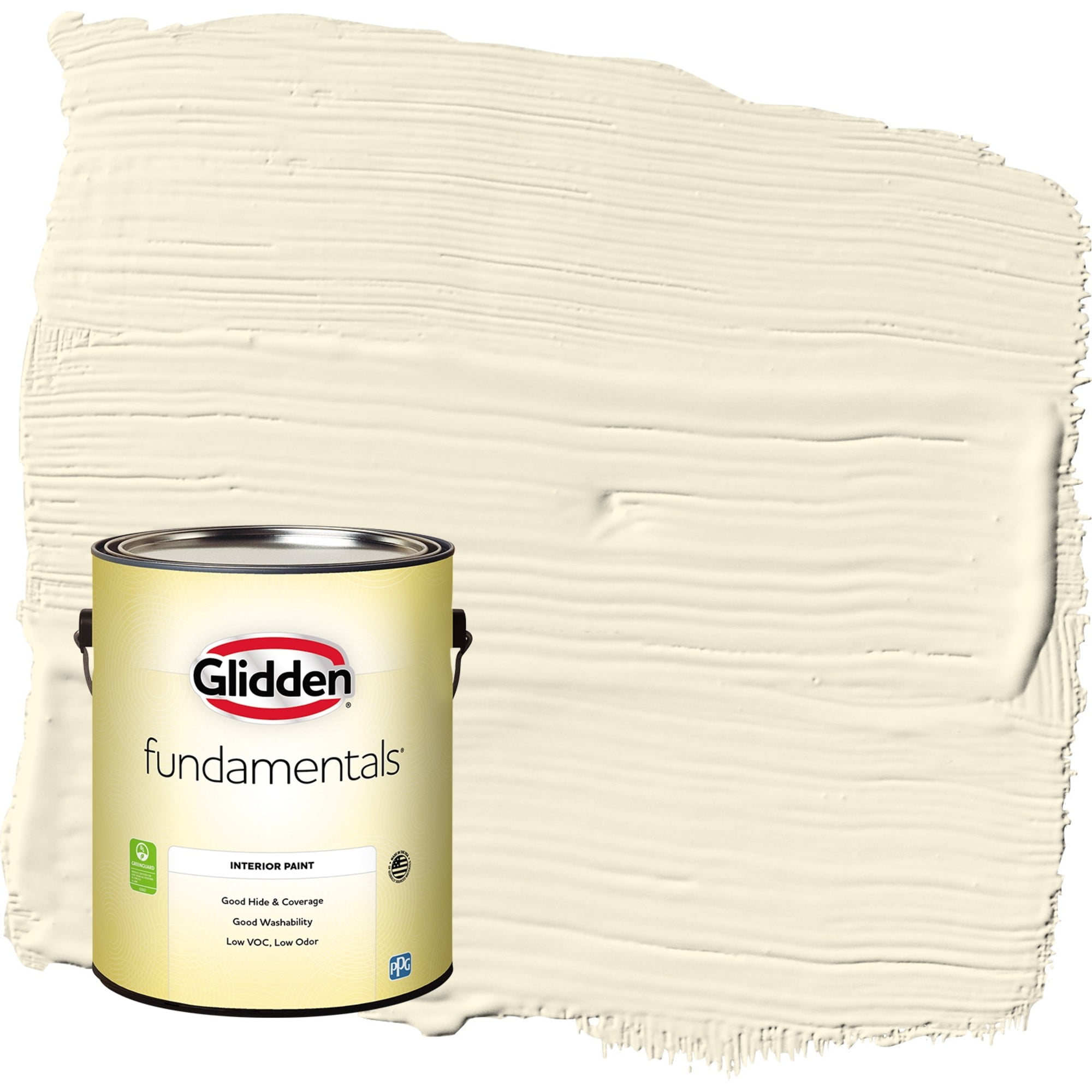 Glidden Fundamentals Mesa Beige / Yellow, Eggshell Interior Paint, 1 ...