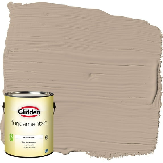 Glidden Fundamentals Interior Paint Notorious / Tan, Semi Gloss, 1 ...