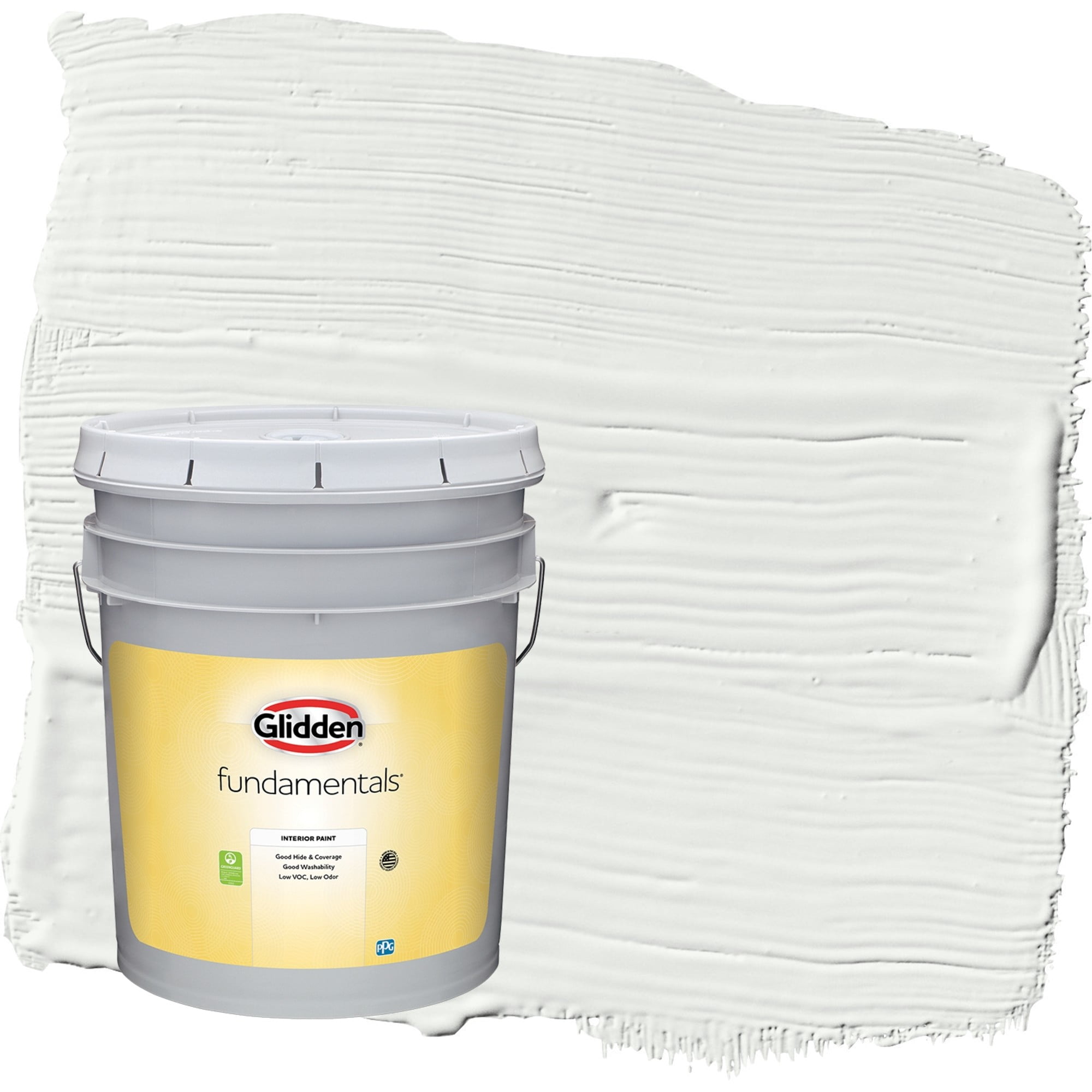 Glidden Fundamentals Pacific Pearl / Off-White Semi-Gloss Interior ...