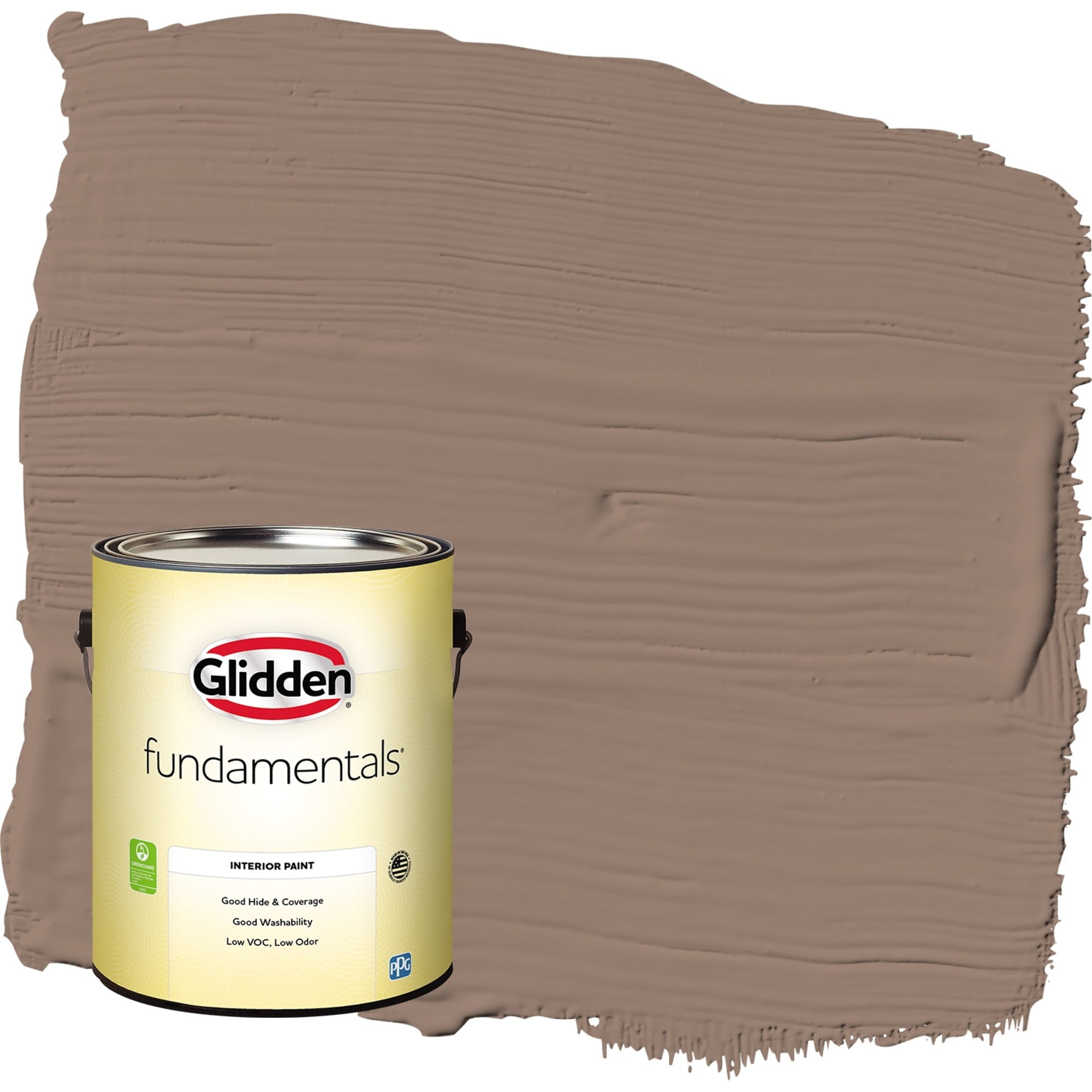 Glidden Fundamentals Peppered Pecan / Tan, Eggshell Interior Paint, 1 ...