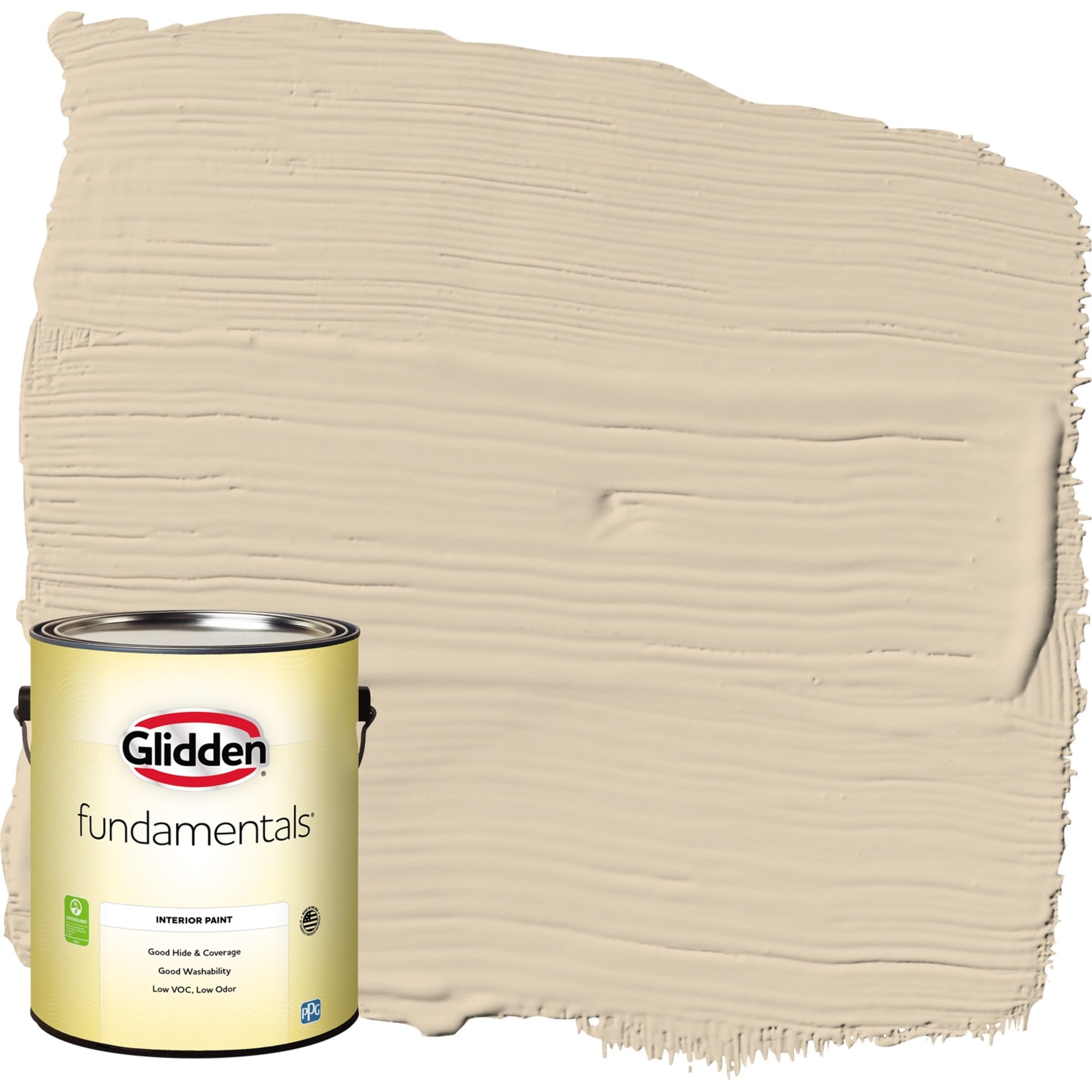 Glidden Fundamentals Interior Paint Seriously Sand / Beige, Eggshell, 1 ...