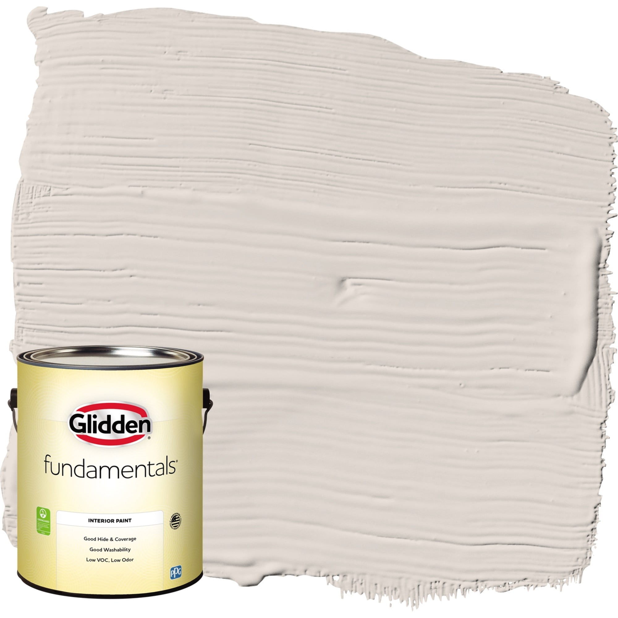 Glidden Fundamentals Interior Paint Steel Me / Beige, Eggshell, 1 ...