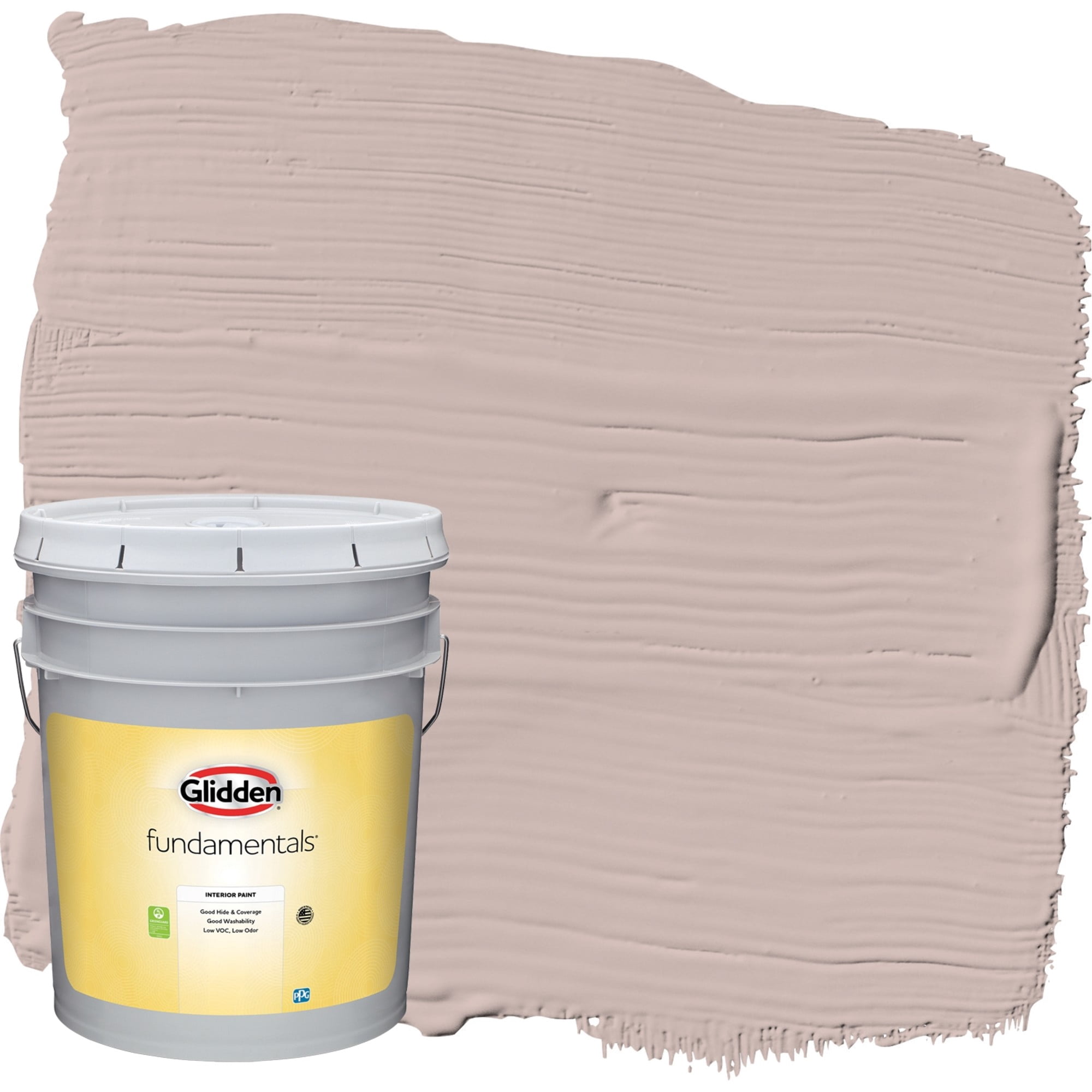 Glidden Fundamentals Interior Paint Subdued / Beige, Eggshell, 5 Gallon ...
