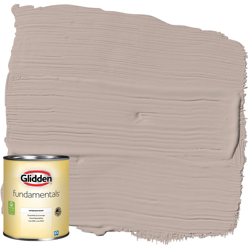 Glidden Fundamentals Interior Paint Thumper / Beige, Flat, 1 Quart ...