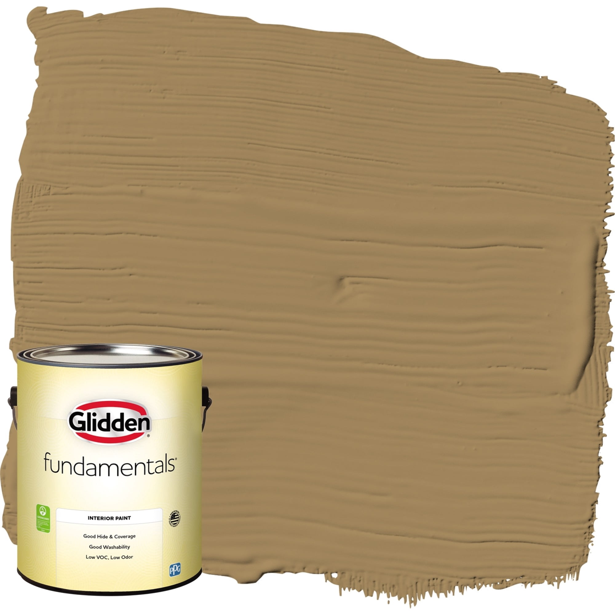 Glidden Fundamentals Interior Paint Timber Beam / Brown, Eggshell, 1 ...