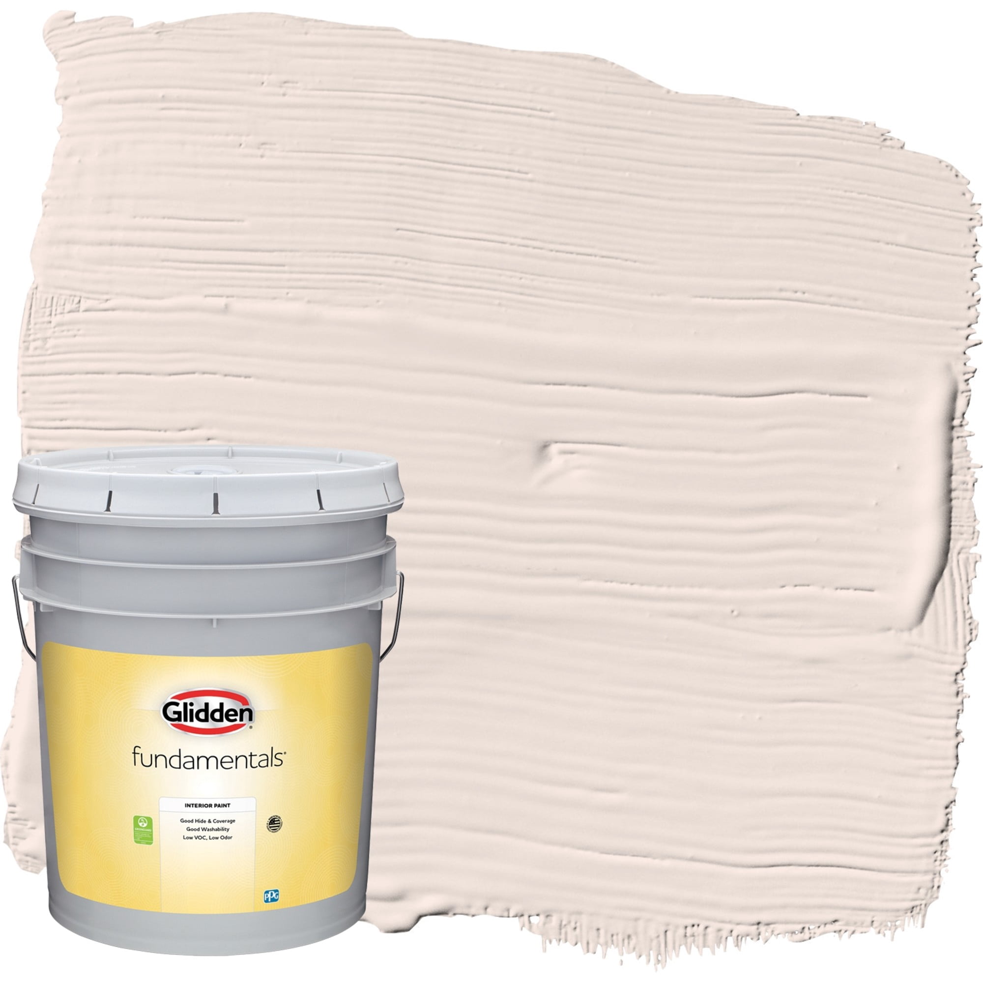 Glidden Fundamentals Interior Paint Touchable / Tan, Semi Gloss, 5 ...
