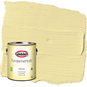 Glidden HEP Gold Buff / Yellow Eggshell Interior Paint with Primer, 1 ...