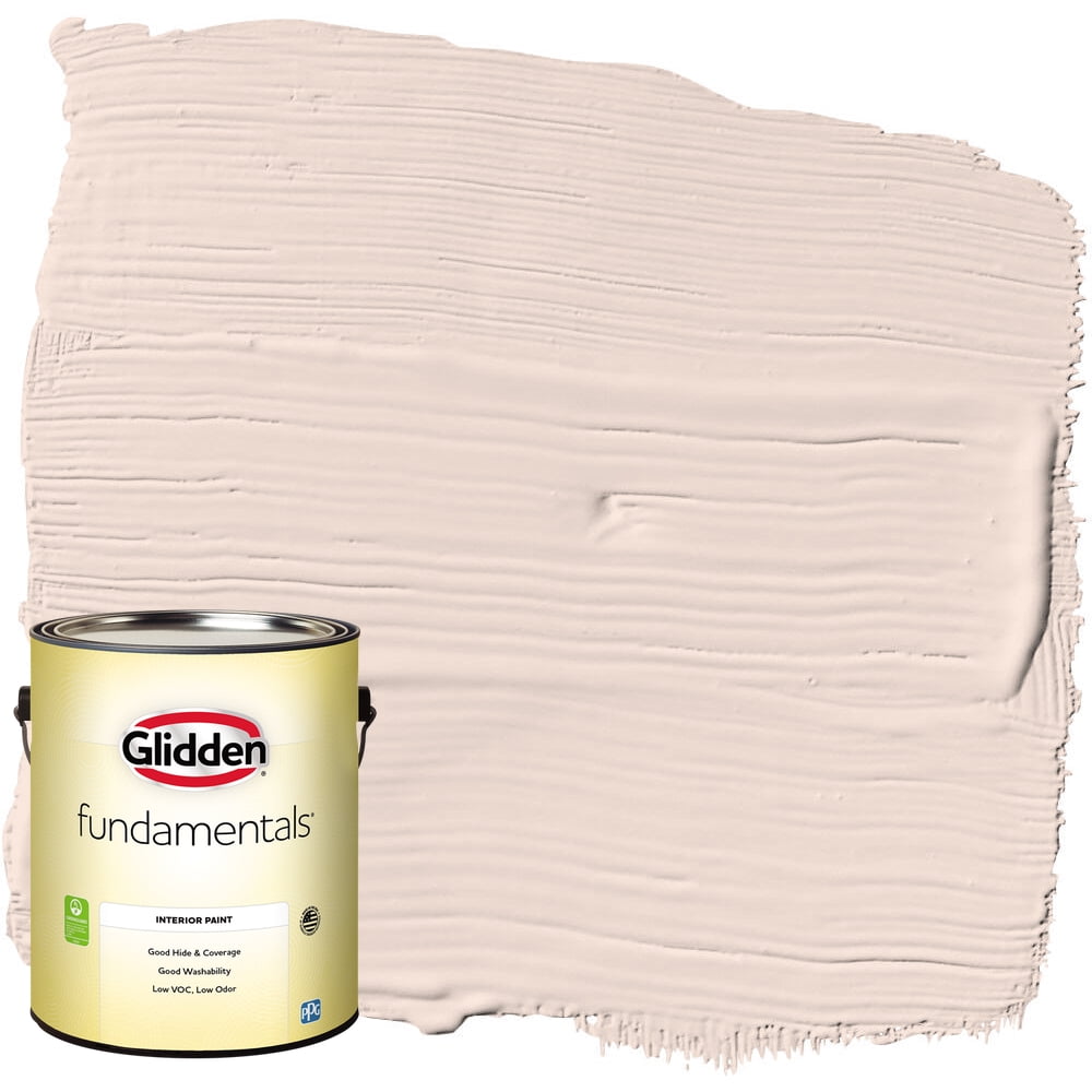 Glidden Fundamentals Interior Paint Winter Peach / Pink, Eggshell, 1 ...