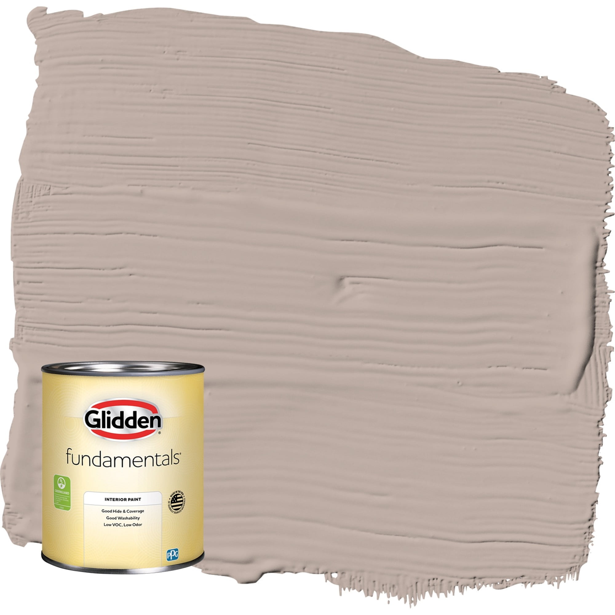 Glidden Fundamentals Thumper / Beige Eggshell Interior Paint, 1 Quart ...