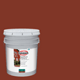 Glidden Grab-N-Go Barn & Fence Wood Exterior Paint Flat, Red, 5 Gallons ...