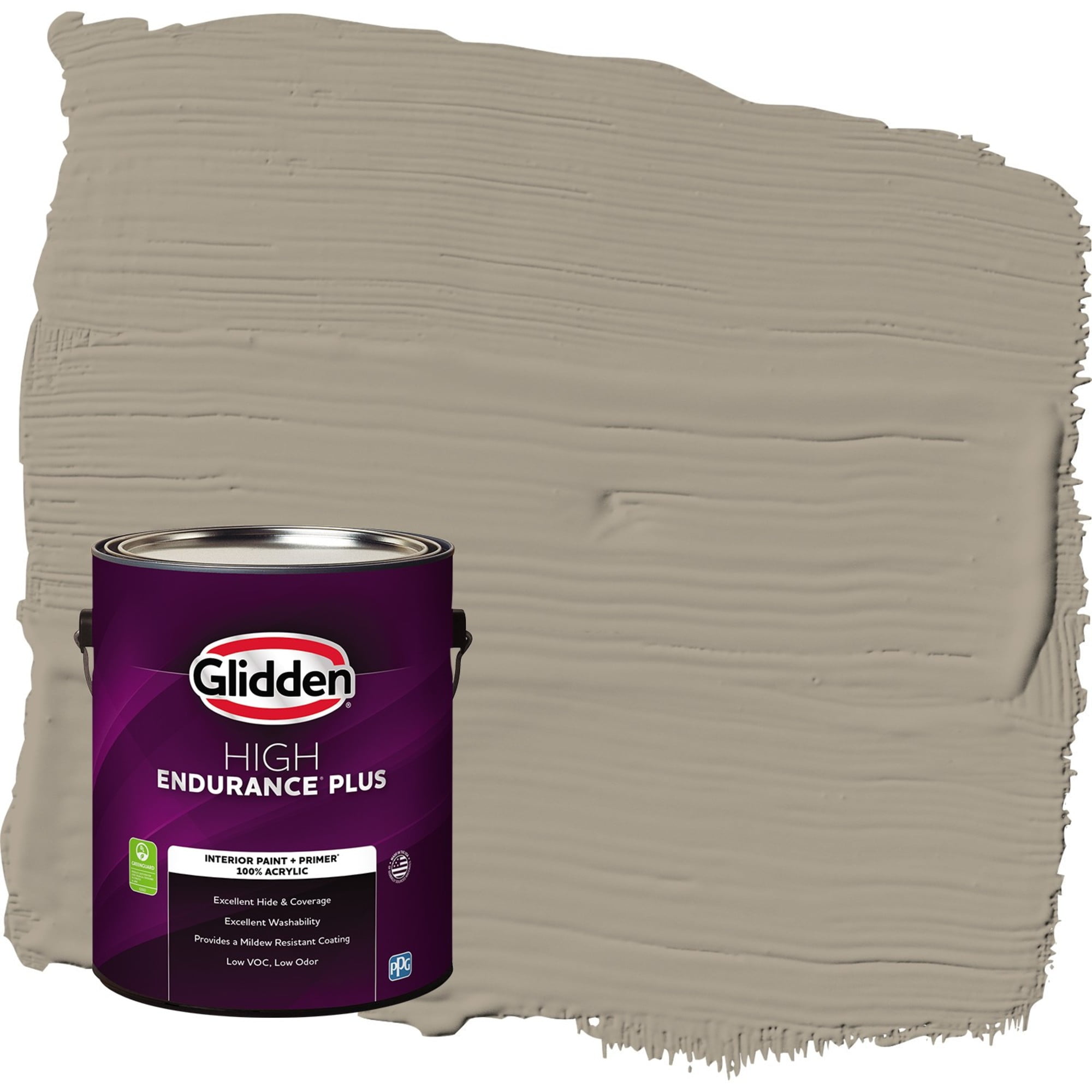 Glidden Hep Stonehenge Greige Gray Semi Gloss Interior Paint With