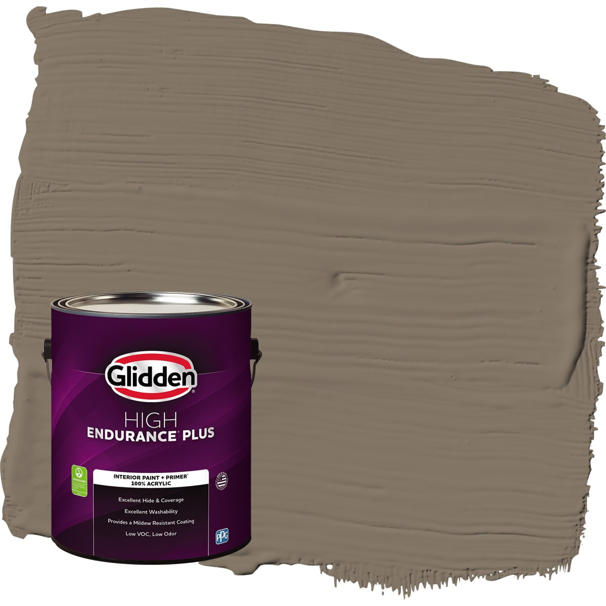 Glidden HEP Clam Shell / Beige Eggshell Interior Paint with Primer, 1 ...