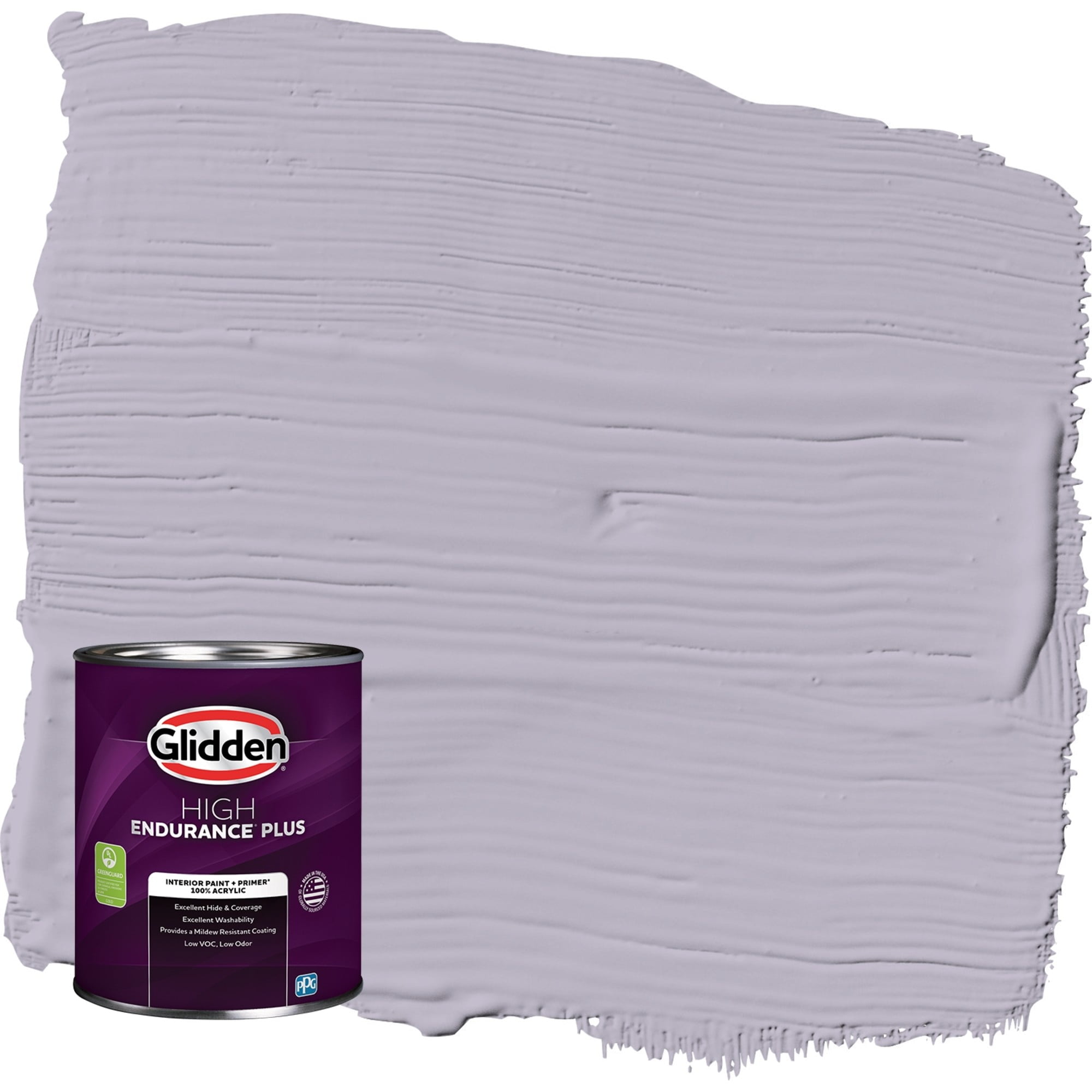 Glidden HEP Cloudberry / Purple Eggshell Interior Paint with Primer, 1 ...