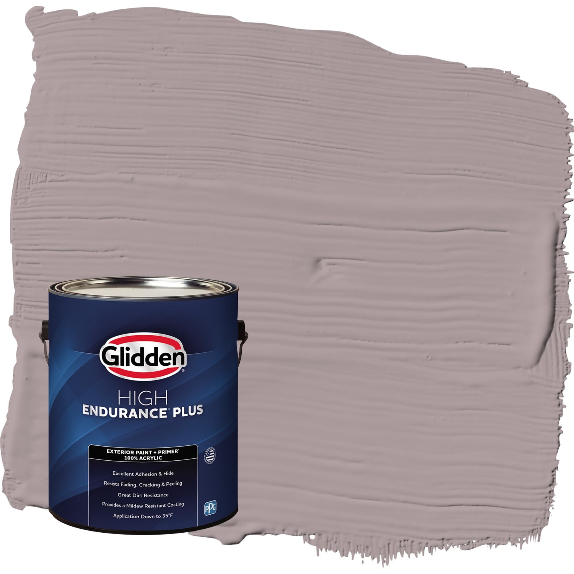 Glidden HEP Coffee Custard / Purple Semi-Gloss Exterior Paint with ...