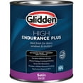Glidden HEP Exterior Paint & Primer Gibraltar Gray / Grey, Semi Gloss ...