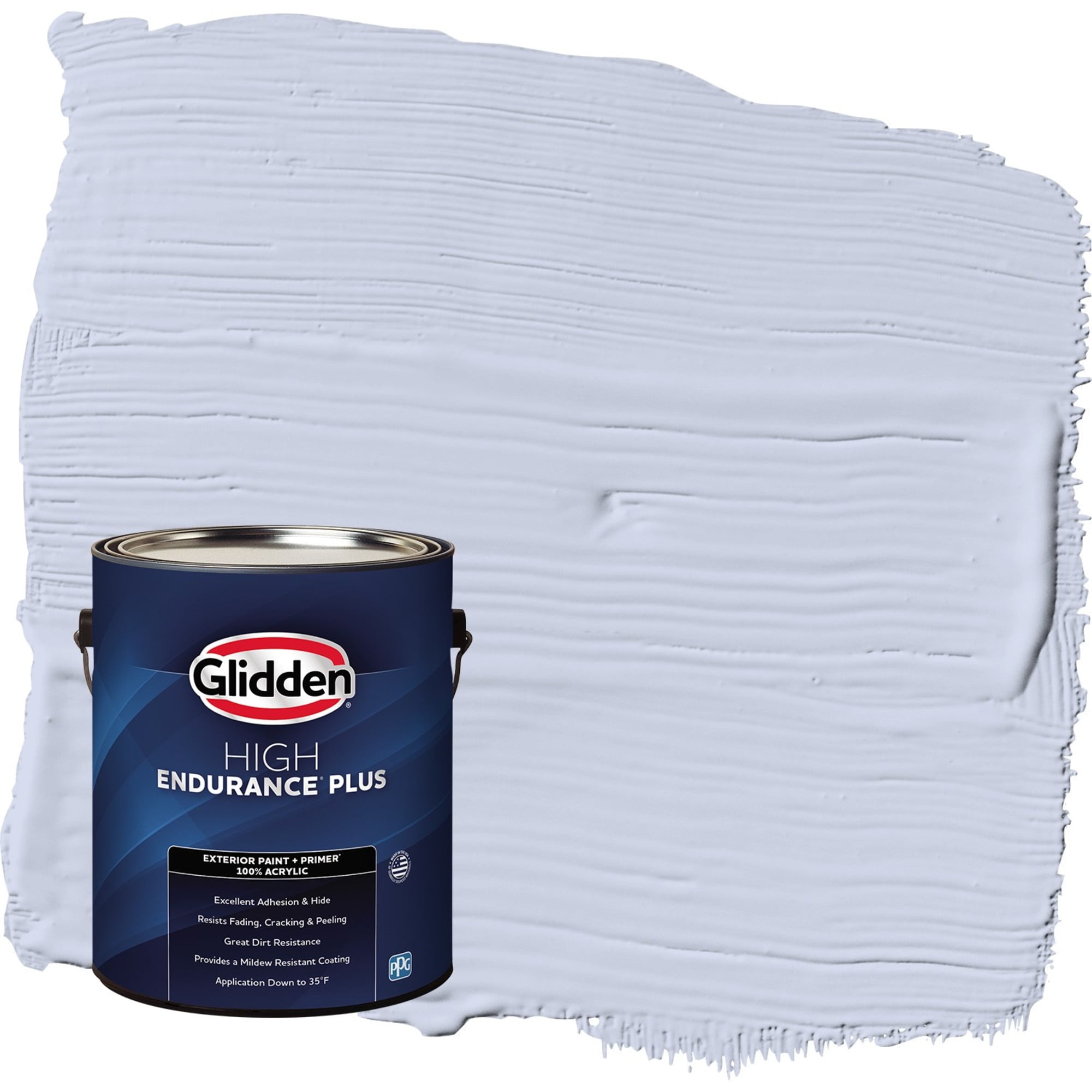 Glidden HEP Sweet Emily / Purple Semi-Gloss Exterior Paint with Primer ...