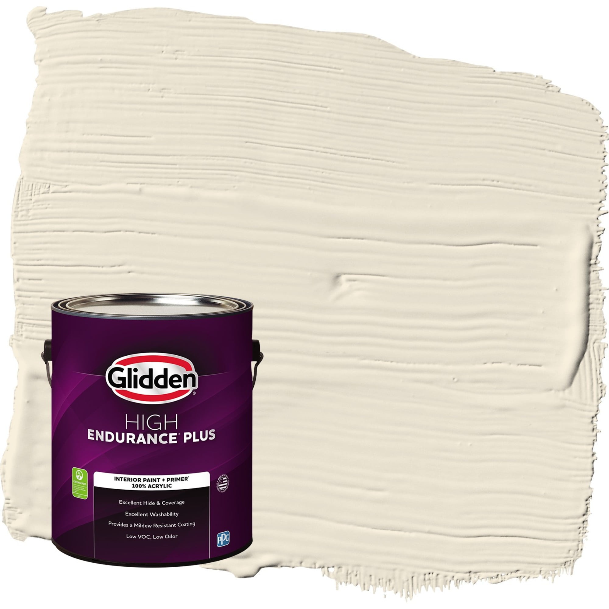 Glidden HEP Brandied Pears / Beige, Flat Interior Paint with Primer, 1 ...