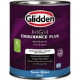 Glidden HEP Interior Paint & Primer Gray Marble / Grey, Semi Gloss, 1 ...