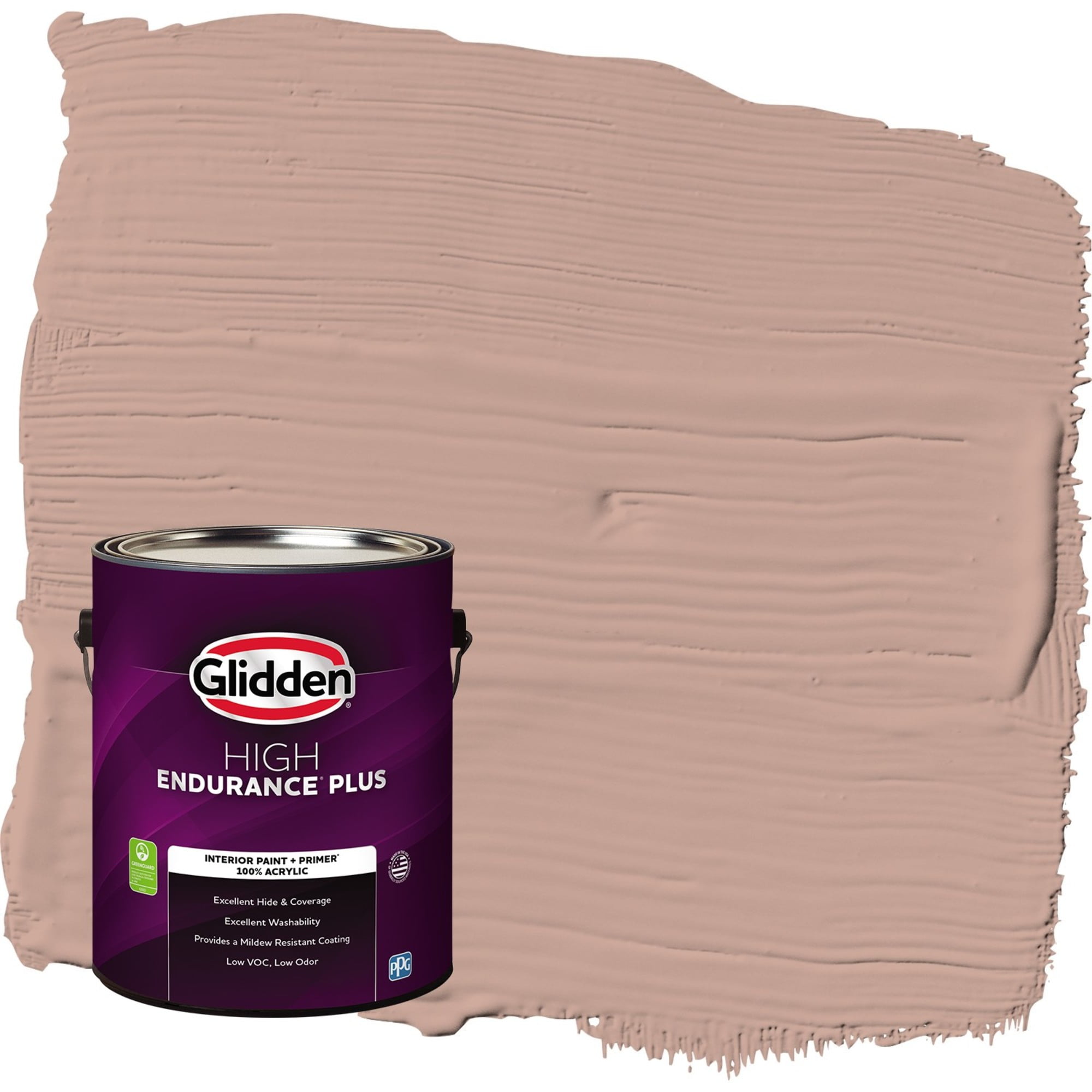 Glidden HEP Just Rosey / Orange Semi-Gloss Interior Paint with Primer ...