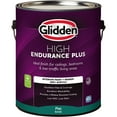 Glidden HEP Interior Paint & Primer Touchable / Tan, Flat, 1 Gallon ...