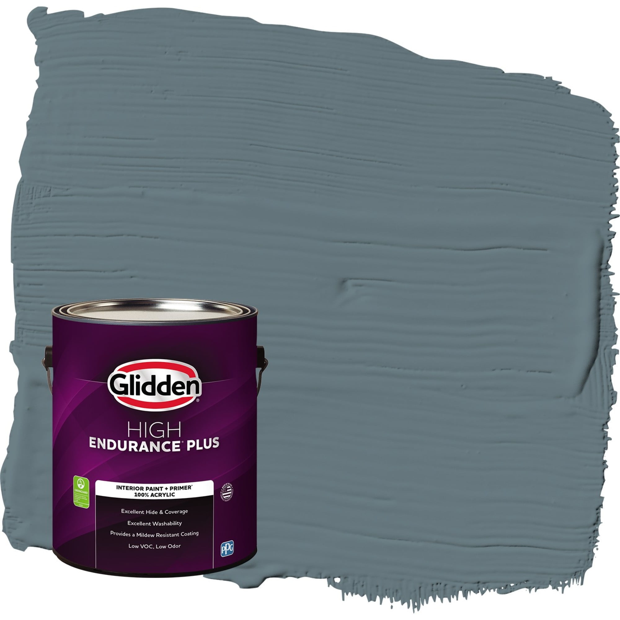 Glidden HEP Night Rendezvous / Blue Eggshell Interior Paint with Primer ...