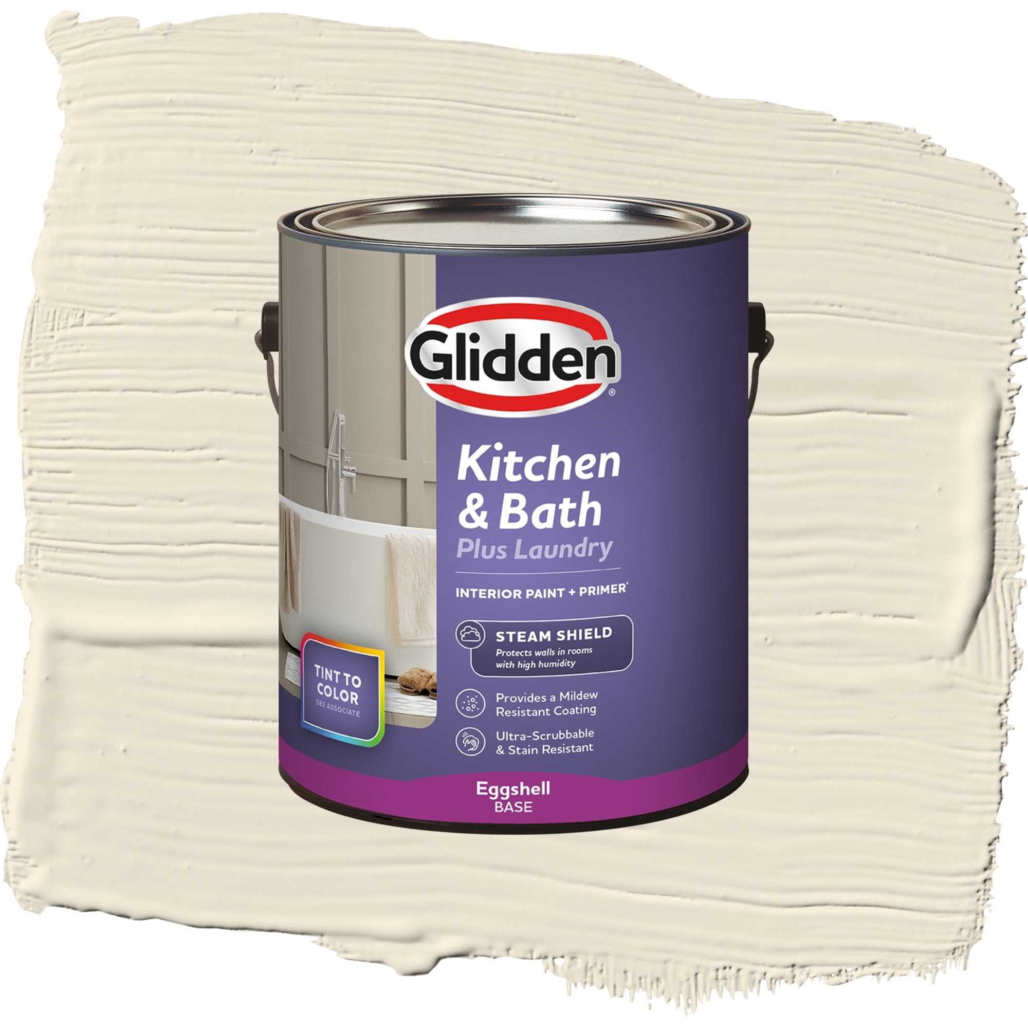 Glidden Glidden Kitchen Bath and Laundry Brandied Pears / White ...