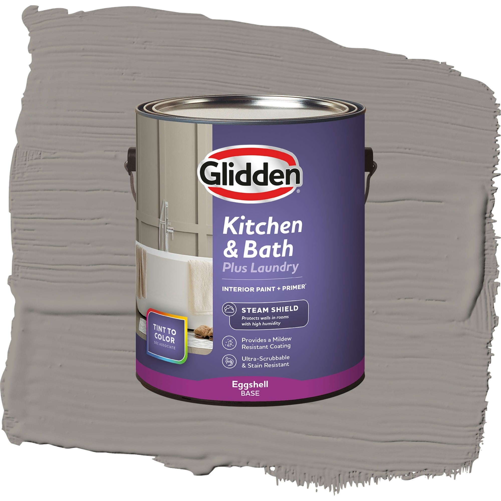Glidden Glidden Kitchen Bath and Laundry Lazy Afternoon / Gray ...
