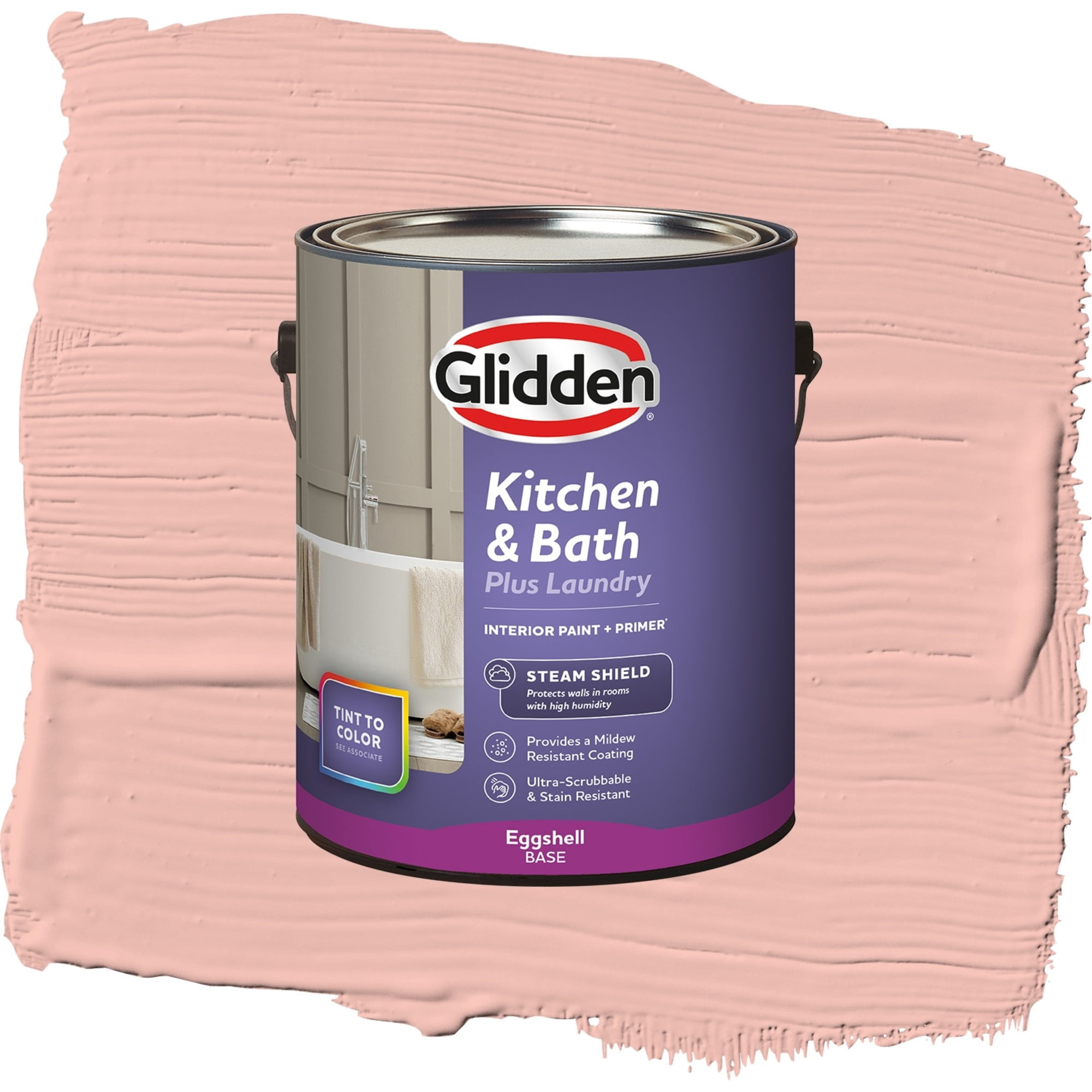 Glidden Glidden Kitchen Bath and Laundry Peach Beige / Orange, Eggshell ...