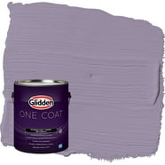 Glidden HEP Purple Basil / Purple Semi-Gloss Exterior Paint with Primer ...