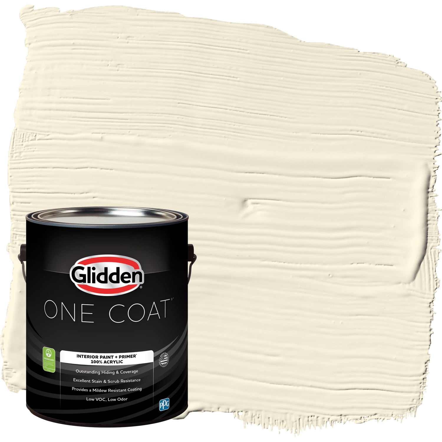 Glidden One Coat Interior Paint + Primer Mesa Beige / Yellow, Eggshell ...