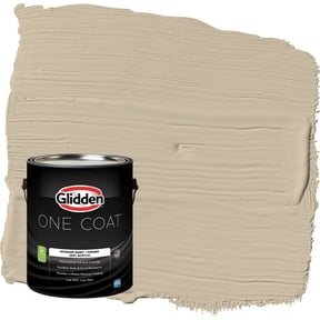 Glidden One Coat Coffee Custard / Purple Semi-Gloss Interior Paint with ...