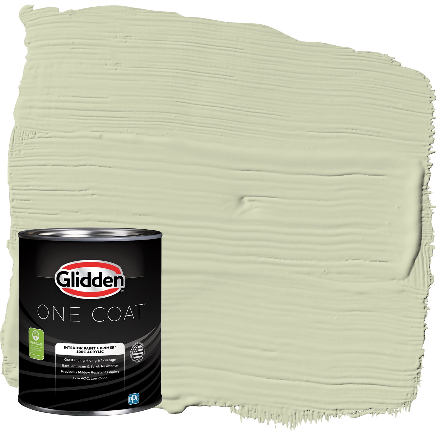 Glidden One Coat Interior Paint and Primer, Pickling Spice / Green, 1 ...