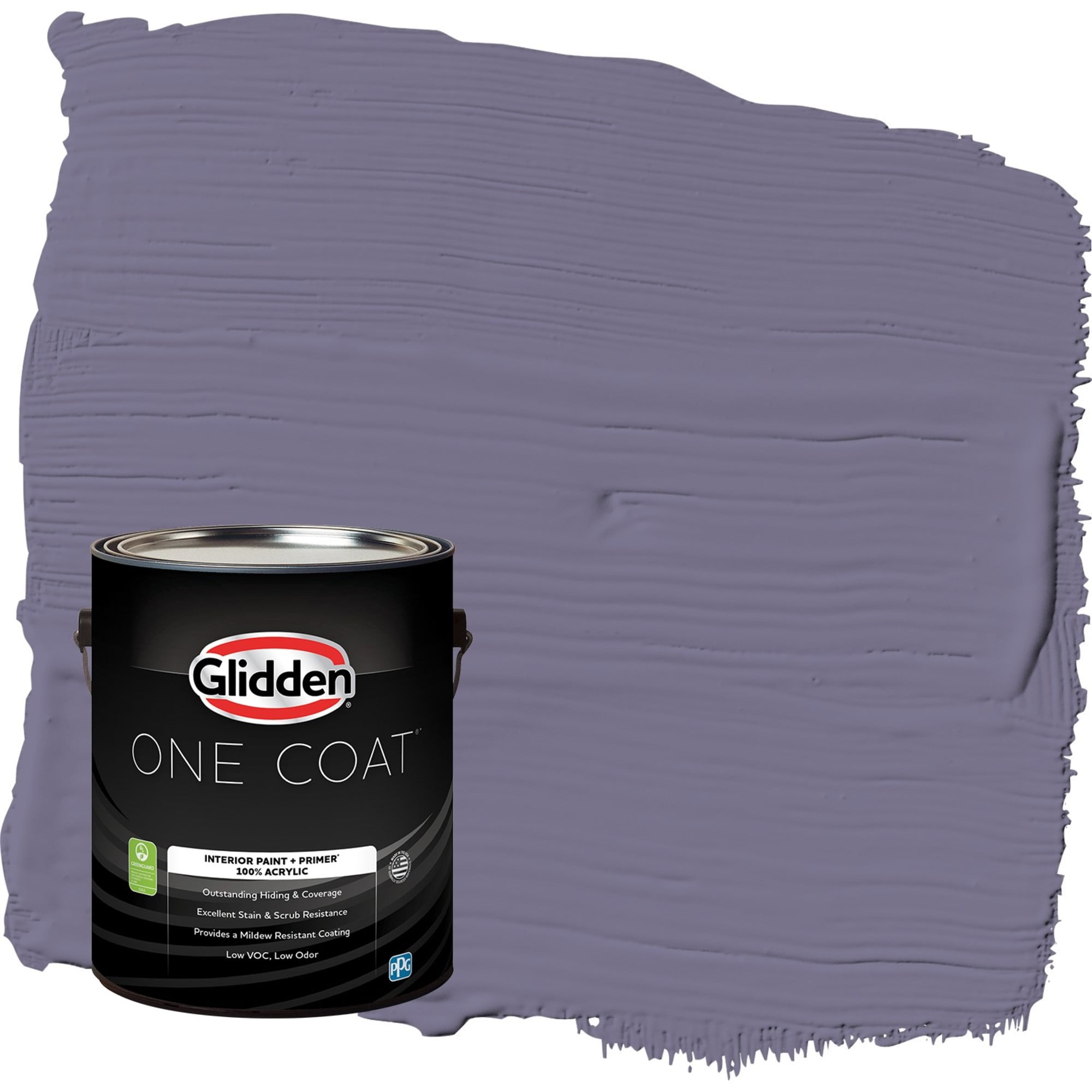 Glidden One Coat Plum Shade / Purple Semi-Gloss Interior Paint with ...