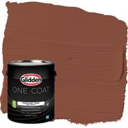 Glidden One Coat Interior Paint and Primer, Cool Clay / Orange, 1-Quart ...