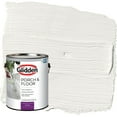 Glidden Porch & Floor 1 gal. Commercial White Satin Interior/Exterior ...