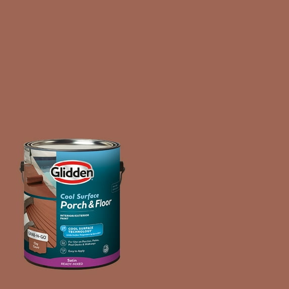 Glidden Glidden Porch and Floor with Cool Surface Technology Satin ...