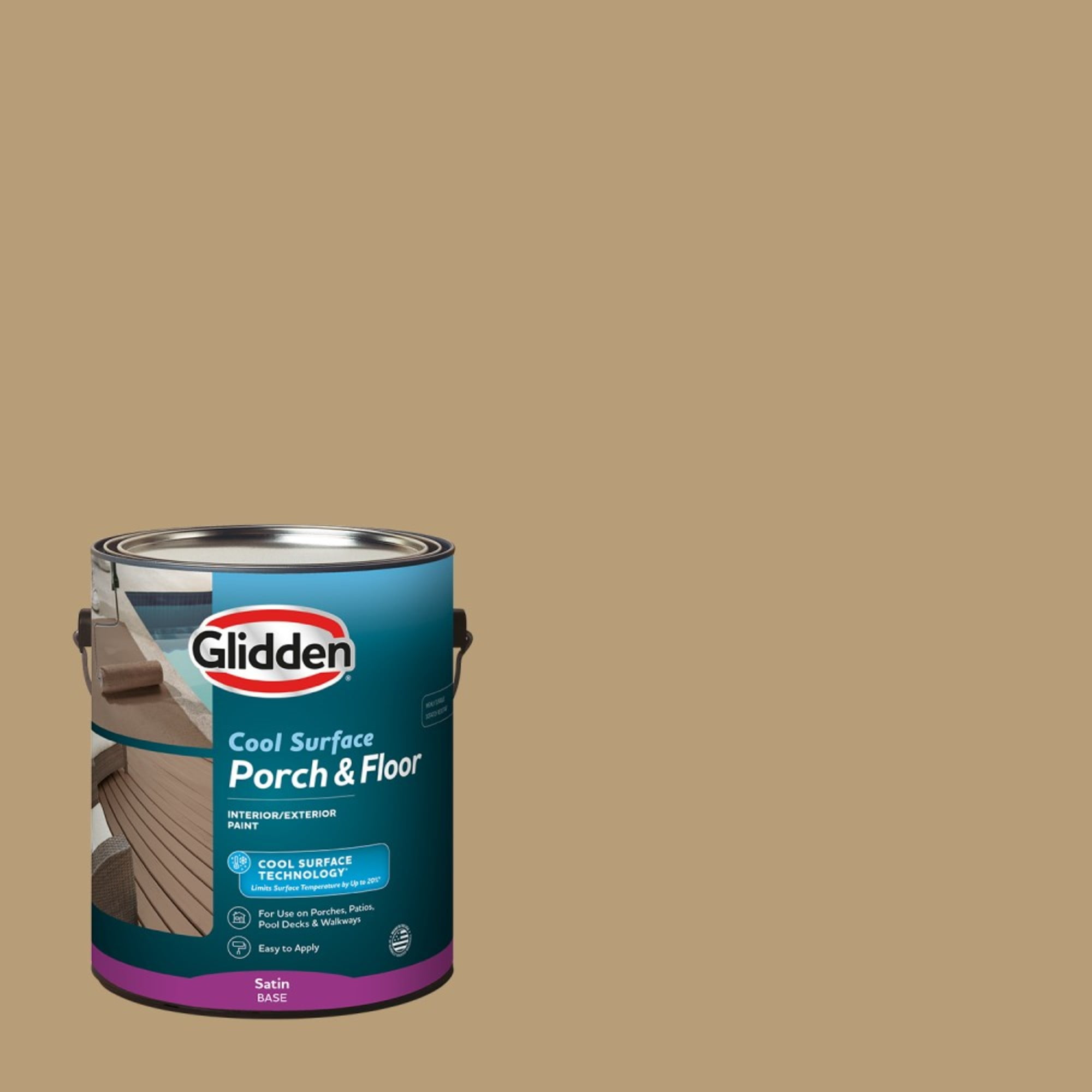 Glidden Porch and Floor with Cool Surface Technology Satin Interior ...