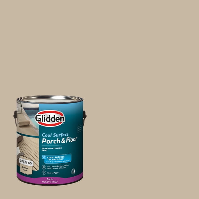 Glidden Glidden Porch and Floor with Cool Surface Technology Satin ...